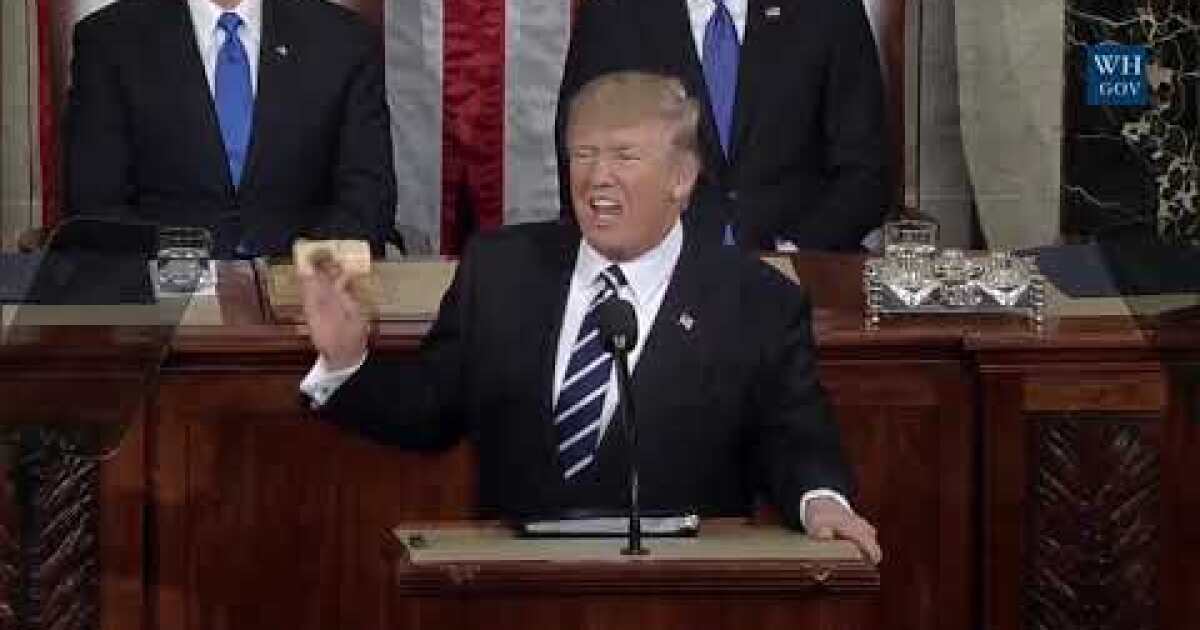 Annotated transcript: President Trump's address to a joint session of ...