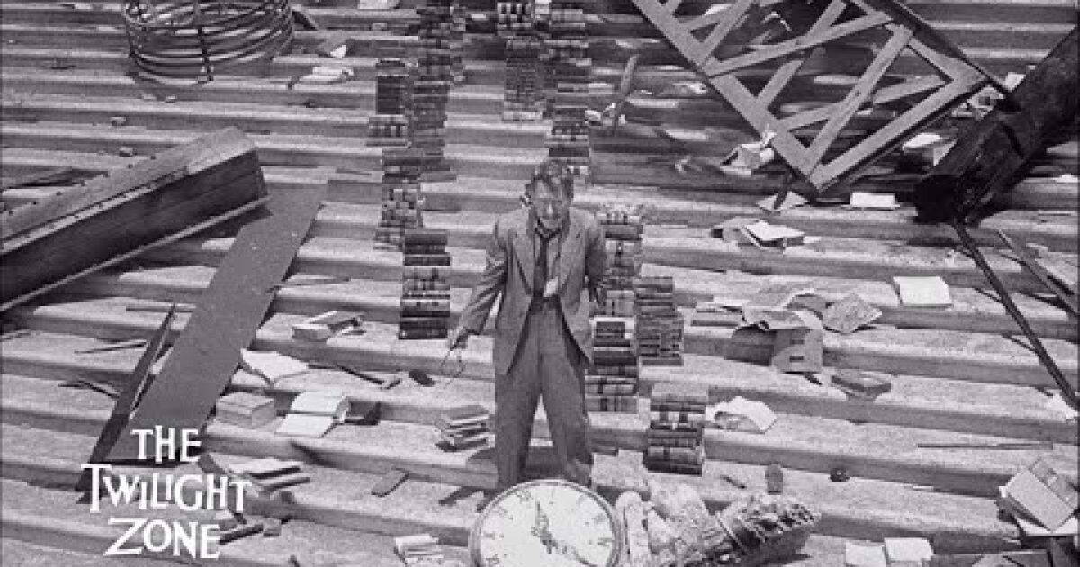 The Twilight Zone (Classic): Time Enough At Last - There Was Time Now ...