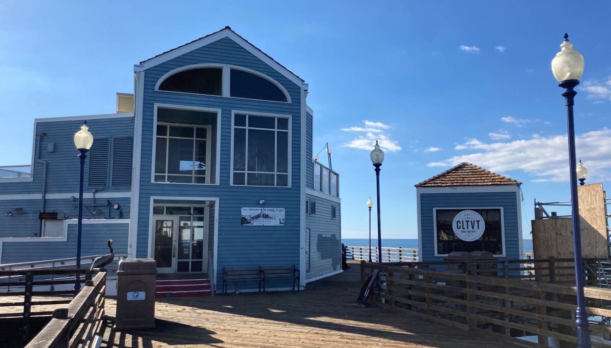 When is the new seafood restaurant on the Oceanside pier going to open ...