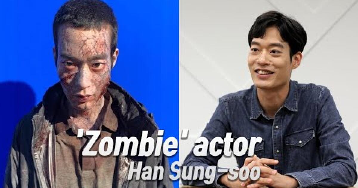 Attack of Korean zombies K-좀비의 습격('Zombie' actor Han Sung-soo) - Los ...