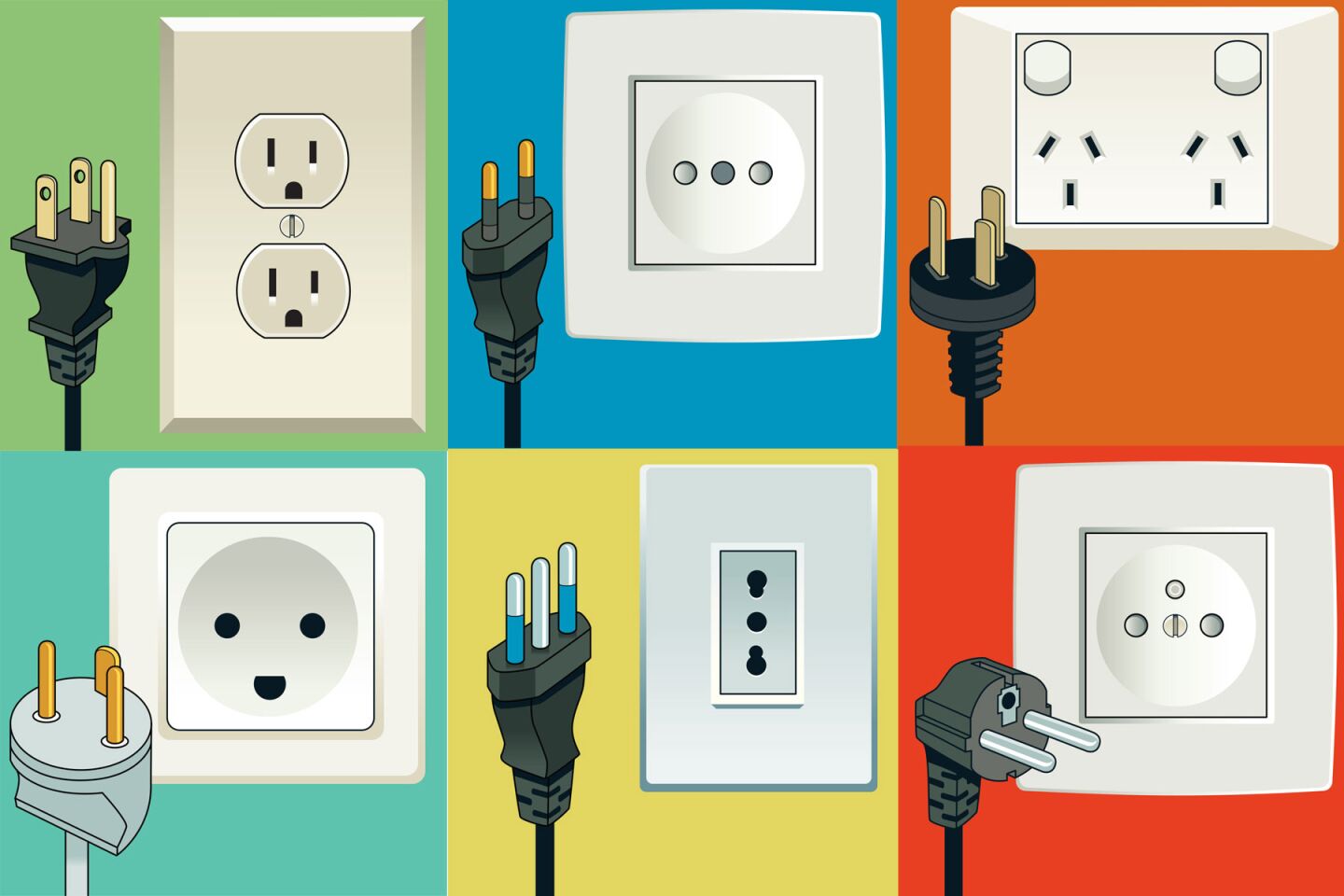 Stay plugged in: Here’s a handy guide to plugs and sockets for ...