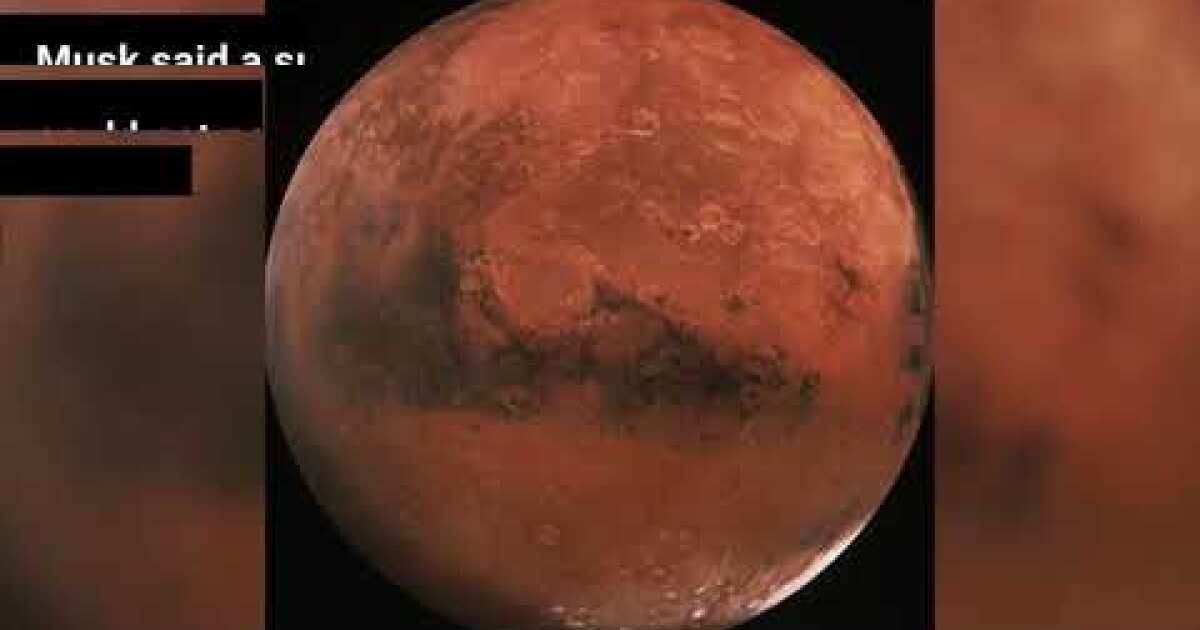 Elon Musk updates his Mars plan and unveils aspirations to reach the ...