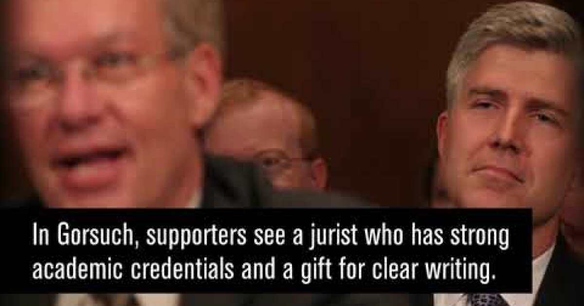 Gorsuch is already pushing the Supreme Court right on religion, guns ...