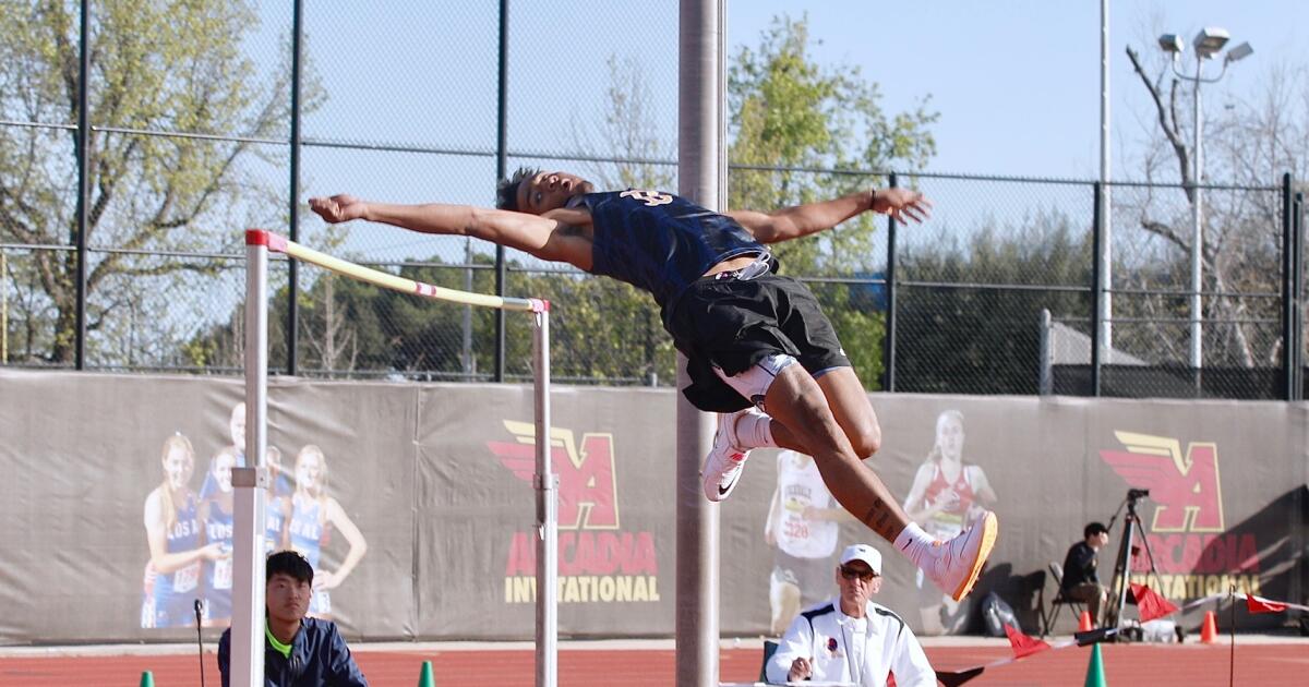 Column: Deshawn Banks still testing the limits of high jumping - Los ...
