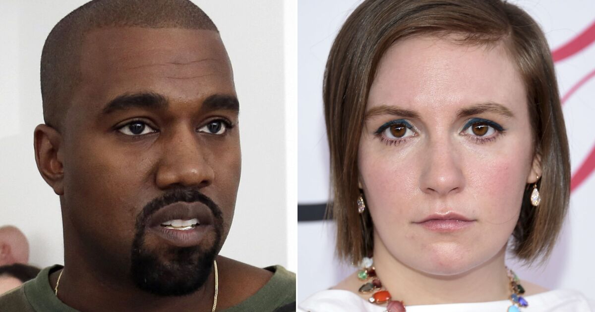 Kanye West's 'Famous' video makes Lena Dunham feel 'sad and unsafe and ... Kanye West's 'Famous' video makes Lena Dunham feel 'sad and unsafe and ...