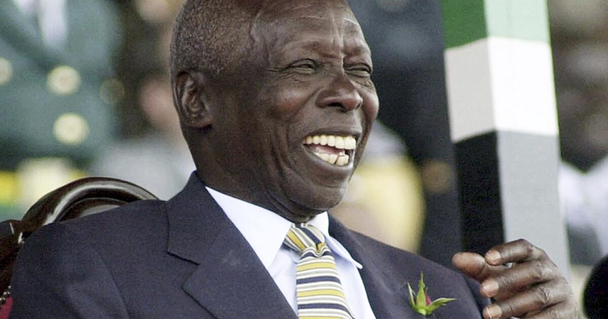 Daniel arap Moi, former president of Kenya, dies at 95 - Los Angeles Times