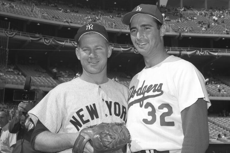 Five iconic moments in Dodgers-Yankees World Series history - Los ...