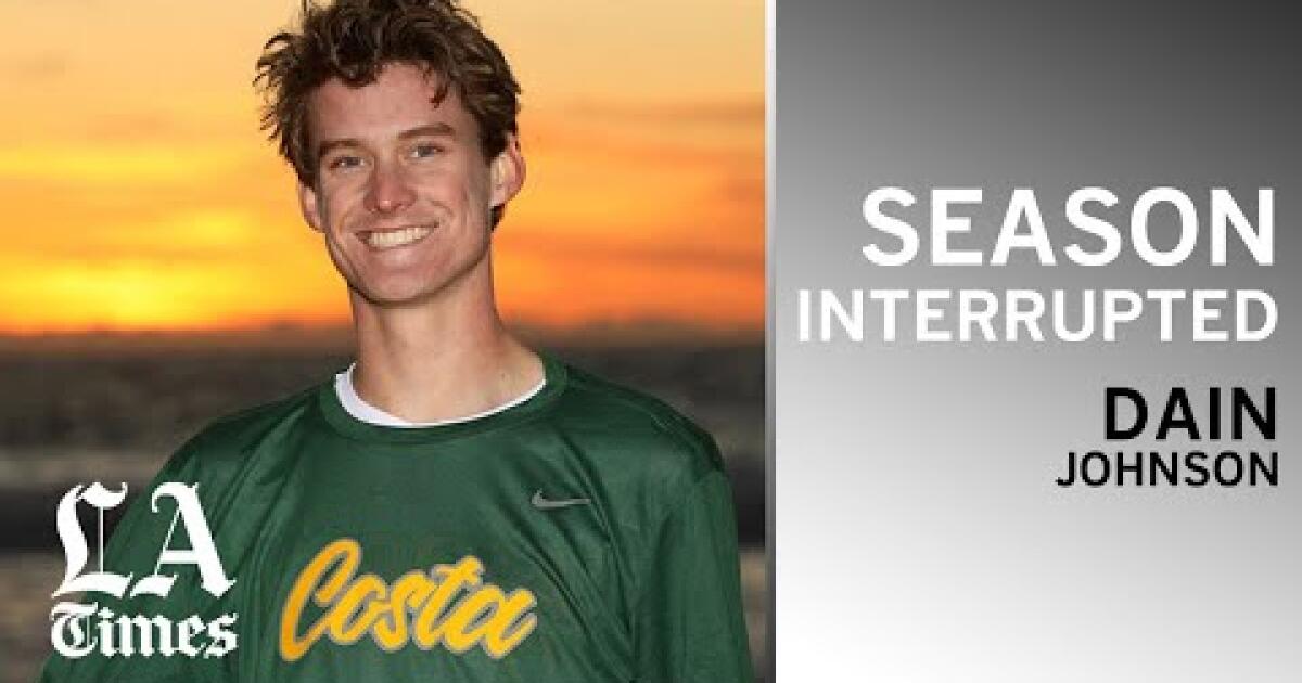 Season Interrupted: Volleyball's Dain Johnson looks forward - Los ...