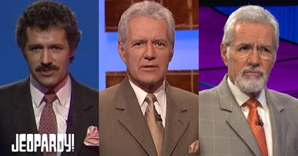 Mustache, Goatee, Beard: A History of Alex Trebek's Facial Hair ...
